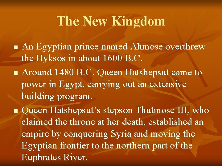 Chapter 2 Early Civilizations 4000 1000 B C