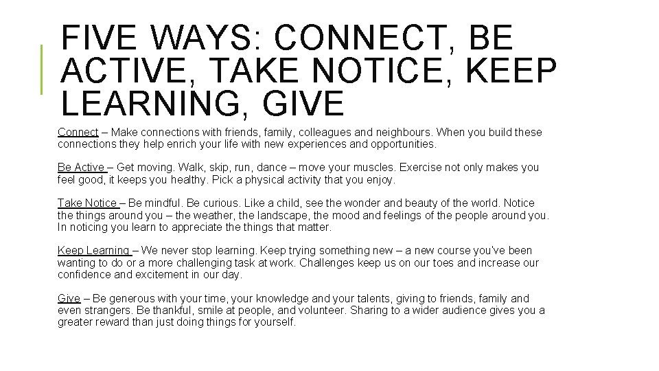 Dr Aaron Jarden WORKPLACE WELLBEING MAKING WORK Or