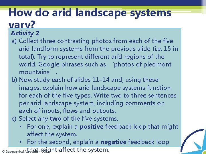 Understanding arid landscape systems Getting started Youll need