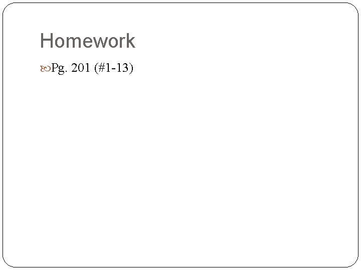 8 1 Basic Geometric Ideas Identify attributes of