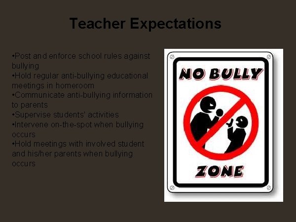 Dorman Freshman Campus Bullying Prevention Training What is