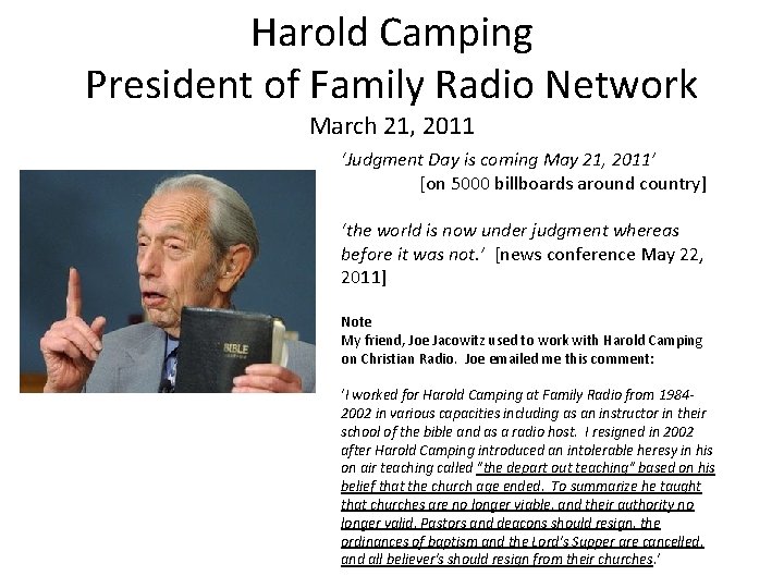 Problem In st The 21 Century Church What