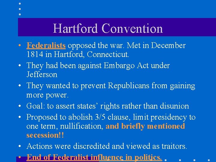 Foreign Affairs Madison Causes of War of 1812