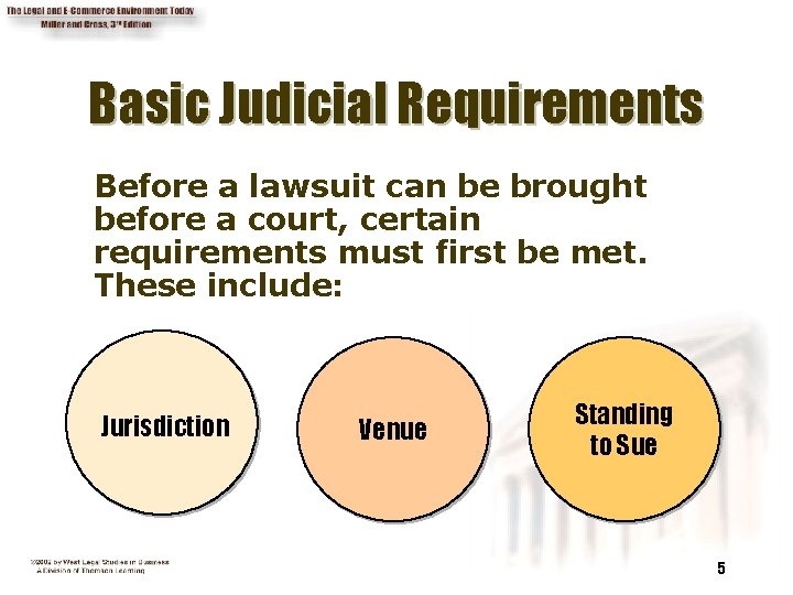 Chapter 3 The American Court System Chapter Objectives