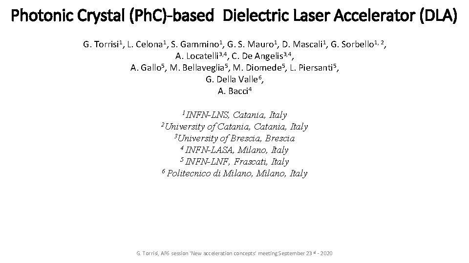 Photonic Crystal Ph Cbased Dielectric Laser Accelerator DLA