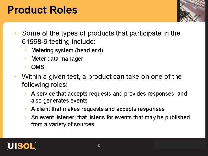Interoperability Tests for IEC 61968 9 Scott Neumann