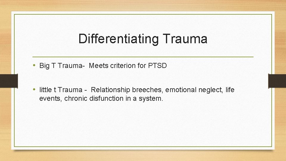 Healing from Attachment Based Trauma Alice Stricklin LMFT