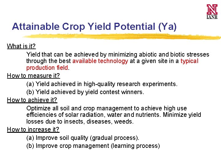 Ecological Intensification of Irrigated Corn and Soybean Systems