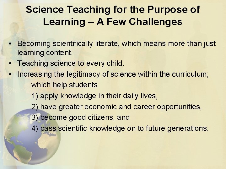 Chapter 1 Introduction to Science and Culture Reading