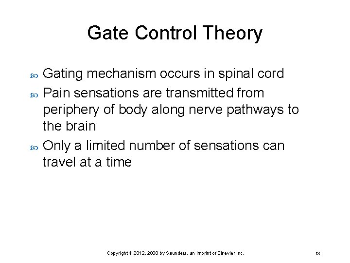 Chapter 8 Management of Pain During Labor Copyright
