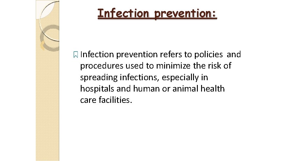 INFECTION PREVENTION INCLUDING HIV STANDARD PRECAUTION BIO WASTE