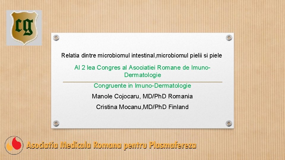 Relatia dintre microbiomul intestinal microbiomul pielii si piele