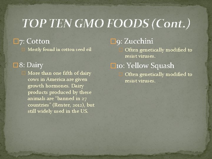 GENETICALLY MODIFIED ORGANISMS GMO WHAT YOU SHOULD KNOW