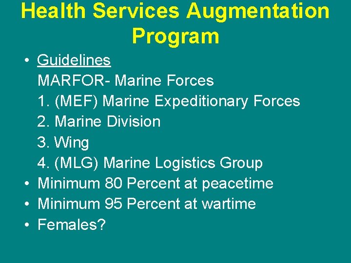 Bumed Inst 6440 5 C A presentation by