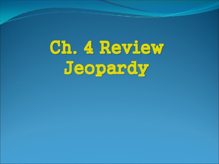 Ch 4 Review Jeopardy Density Population Dependent Growth
