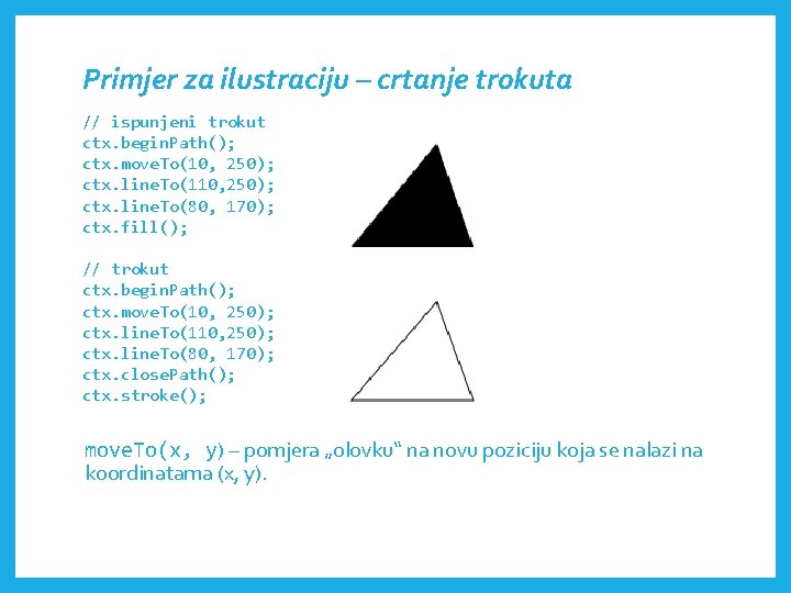 HTML 5 CANVAS UVOD HTML 5 Canvas Canvas
