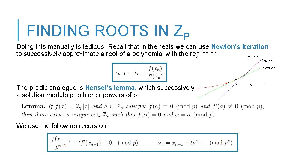 WHY ARE PADIC NUMBERS USEFUL FOR FAST LINEAR