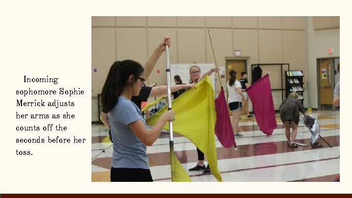 2016 17 Color Guard Tryouts by Jade Berry