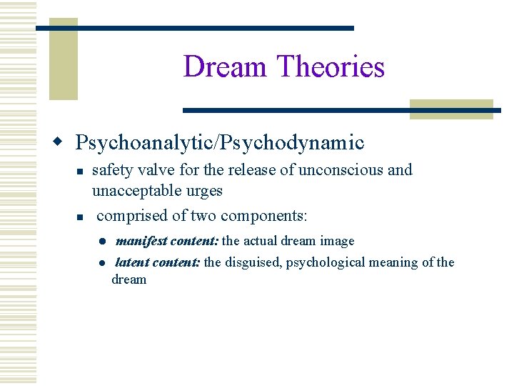 Sleep and Dreams Circadian Rhythm regular bodily rhythms