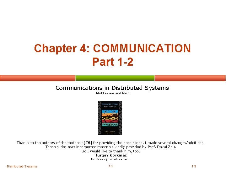 Chapter 4 COMMUNICATION Part 1 2 Communications in
