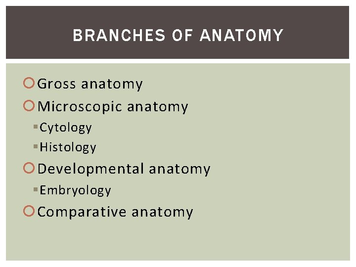 INTRODUCTION TO HUMAN ANATOMY Turner College Career High