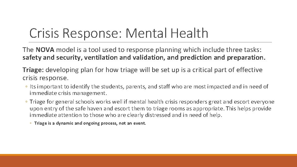 Crisis Team Research APRIL WICKLINE Threat Assessment Plan