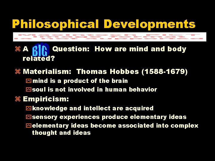 What is Psychology z The science of behavior