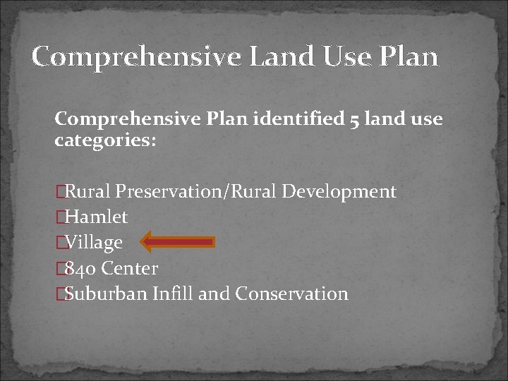 Grassland Village Special Area Plan Public Open House