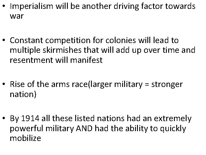 Chapter 13 Section 1 Notes Marching Toward War