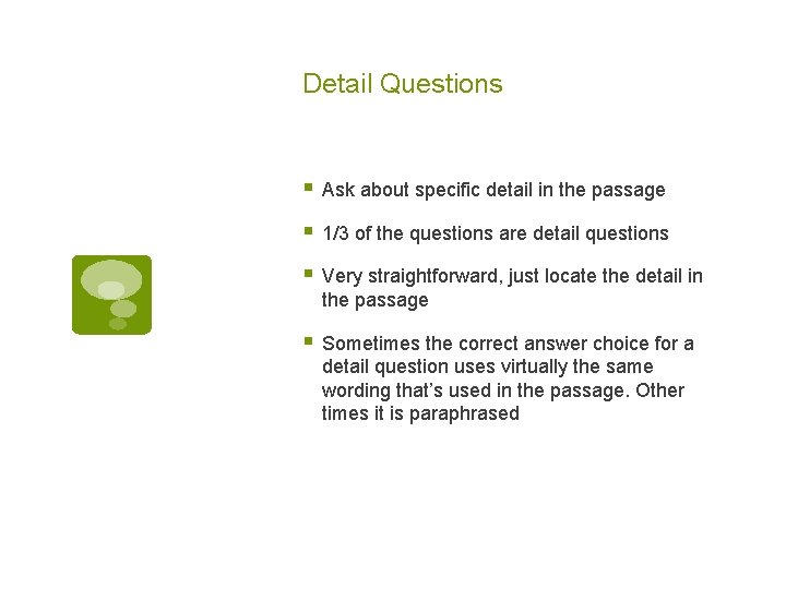 General Info About ACT Reading Test A total