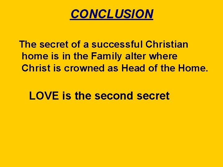 2 BIBLICAL BASIS FOR THE FAMILY BIBLICAL BASIS