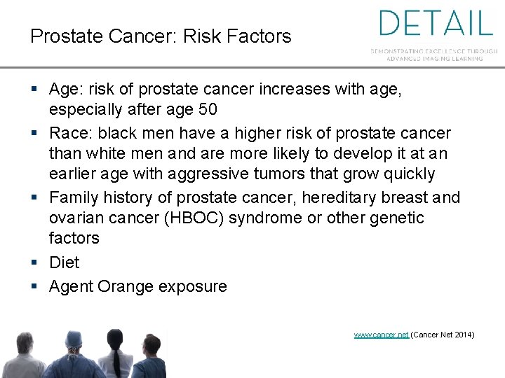 Prostate Cancer Basics Background Information for Outreach Activities