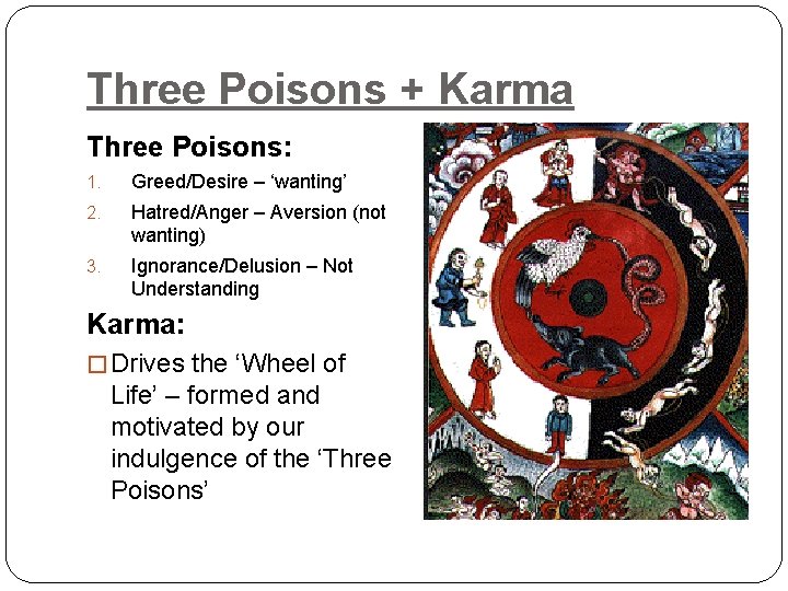 The Wheel of Life and Dependent Origination Realms