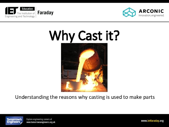 Why Cast it Understanding the reasons why casting