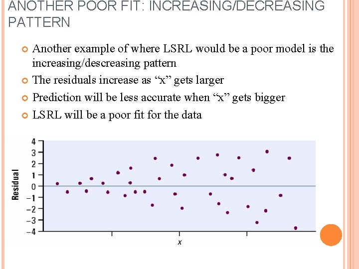 SECTION 3 3 RESIDUAL PLOT AND CORRELATION RECAP
