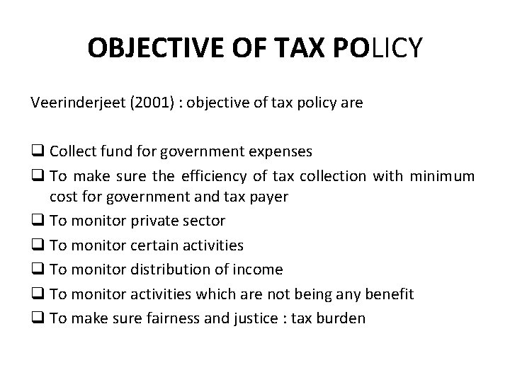 TAXATION 1 INTRODUCTION TO MALAYSIAN TAXATION WHAT IS