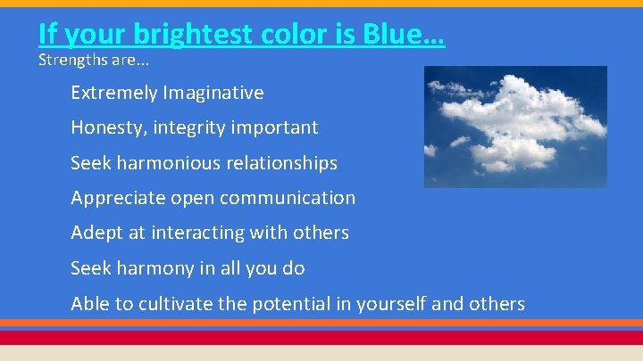 TRUE COLORS Discover Your Personality Style Key Concepts