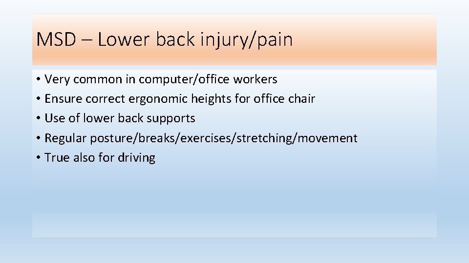 CEN 3722 Human Computer Interaction Ergonomics Dr Ron
