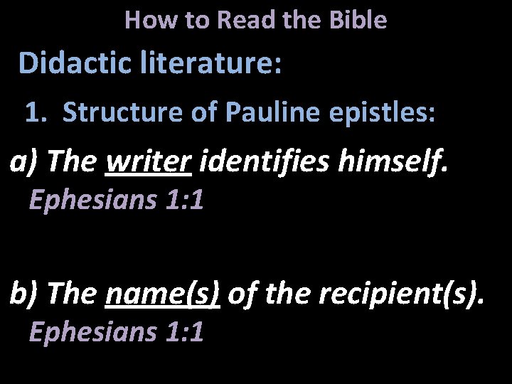 Is the Bible confusing to you How to