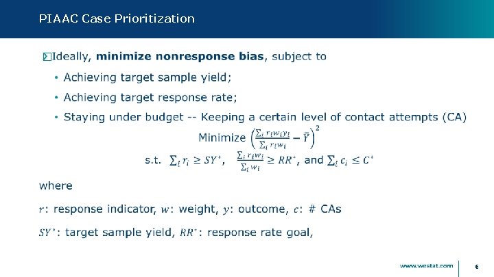 Adaptive Survey Design PIAAC Experiment and International Implementation