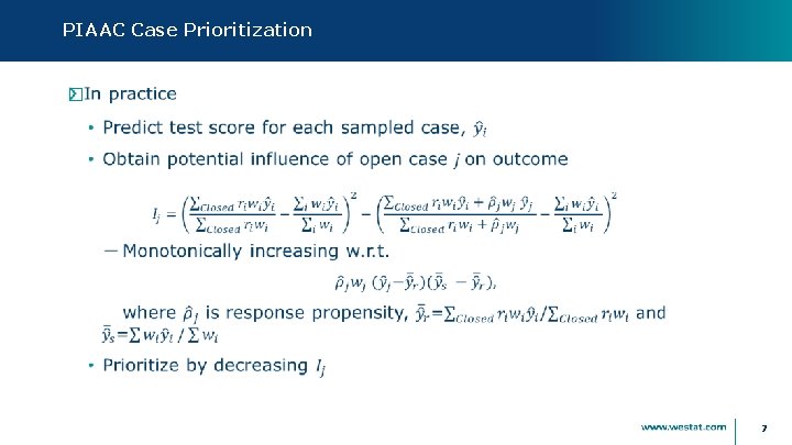 Adaptive Survey Design PIAAC Experiment and International Implementation