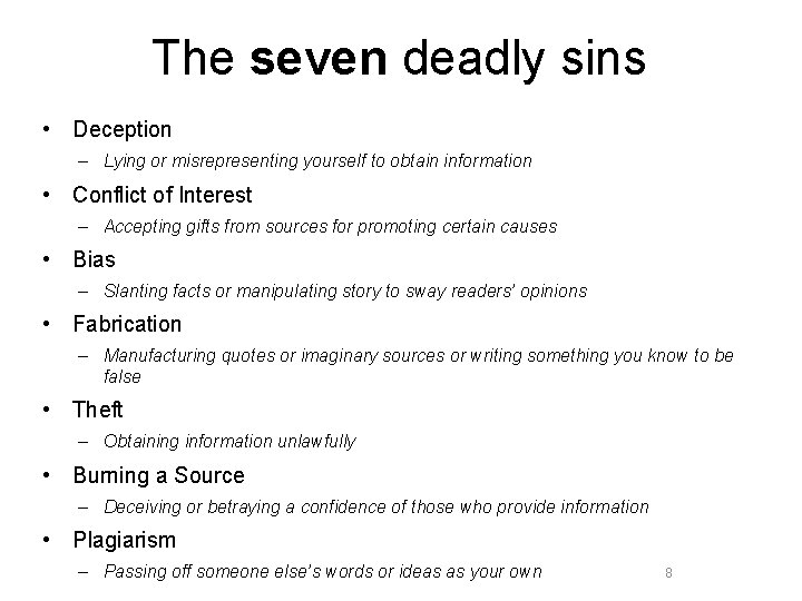 Ethical Issues doing the right thing is not