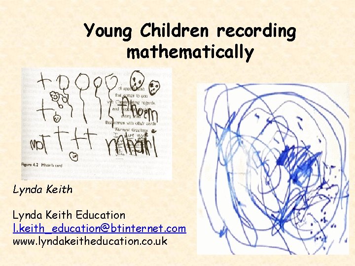 Young Children recording mathematically Lynda Keith Education l