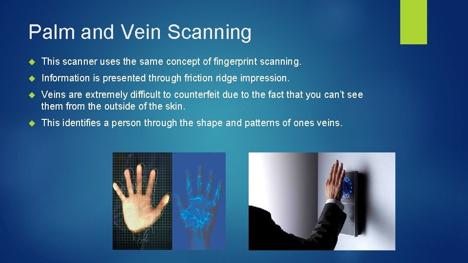 Biometrics in a Hospital BY IVY STITES AND