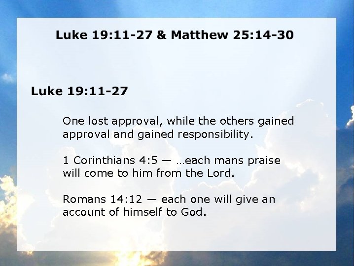 Parables Truths Implications Luke 19 11 27 Matthew