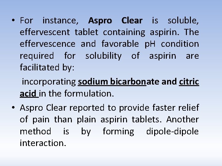 LAB 2 Solubilization of Aspirin Lab 2 Done