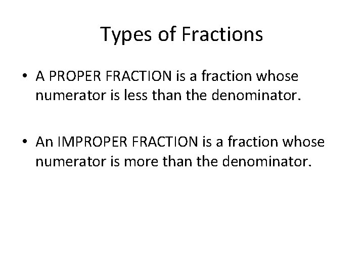Section 4 1 Introduction to Fractions and Mixed