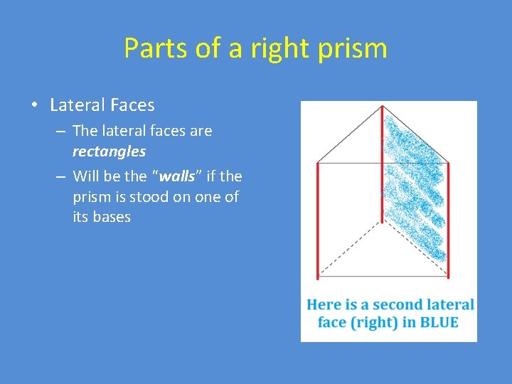 Right Prisms Geometry Mr Bower Power net Example