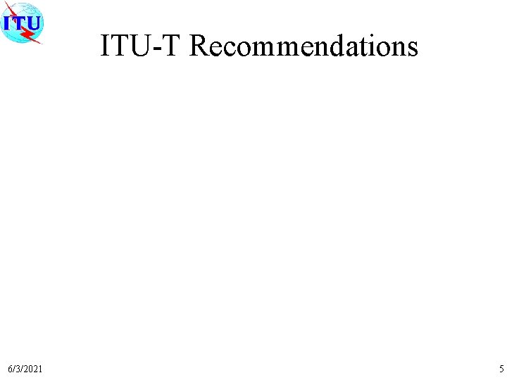 ITUT Numbering Naming and Addressing The Issues Roy