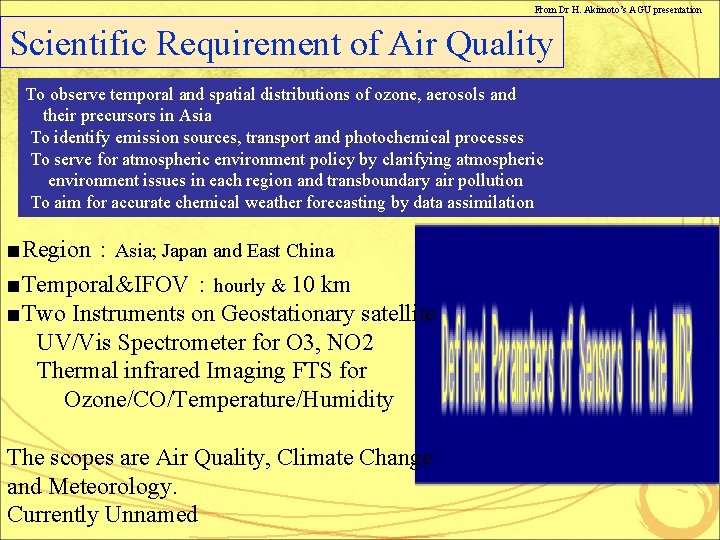 StatusScope of Japanese Geostationary Satellite Shuji Kawakami kawakami